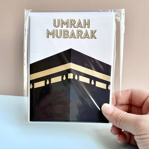 Umrah Mubarak Greeting Card - Rabata Cultural Center & Bookshop